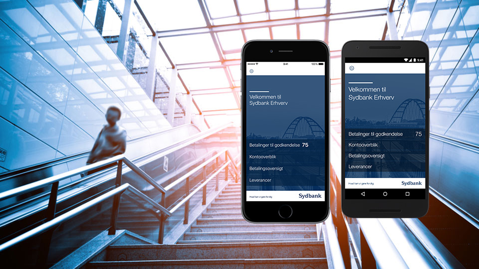 MobilBank Erhverv - Gå i banken hvor som helst | Sydbank